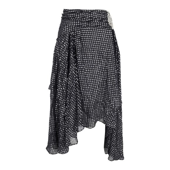 Dodo Bar Or | Skirts | Dodo Bar Or Asymmetric Skirt In Black Silk ...